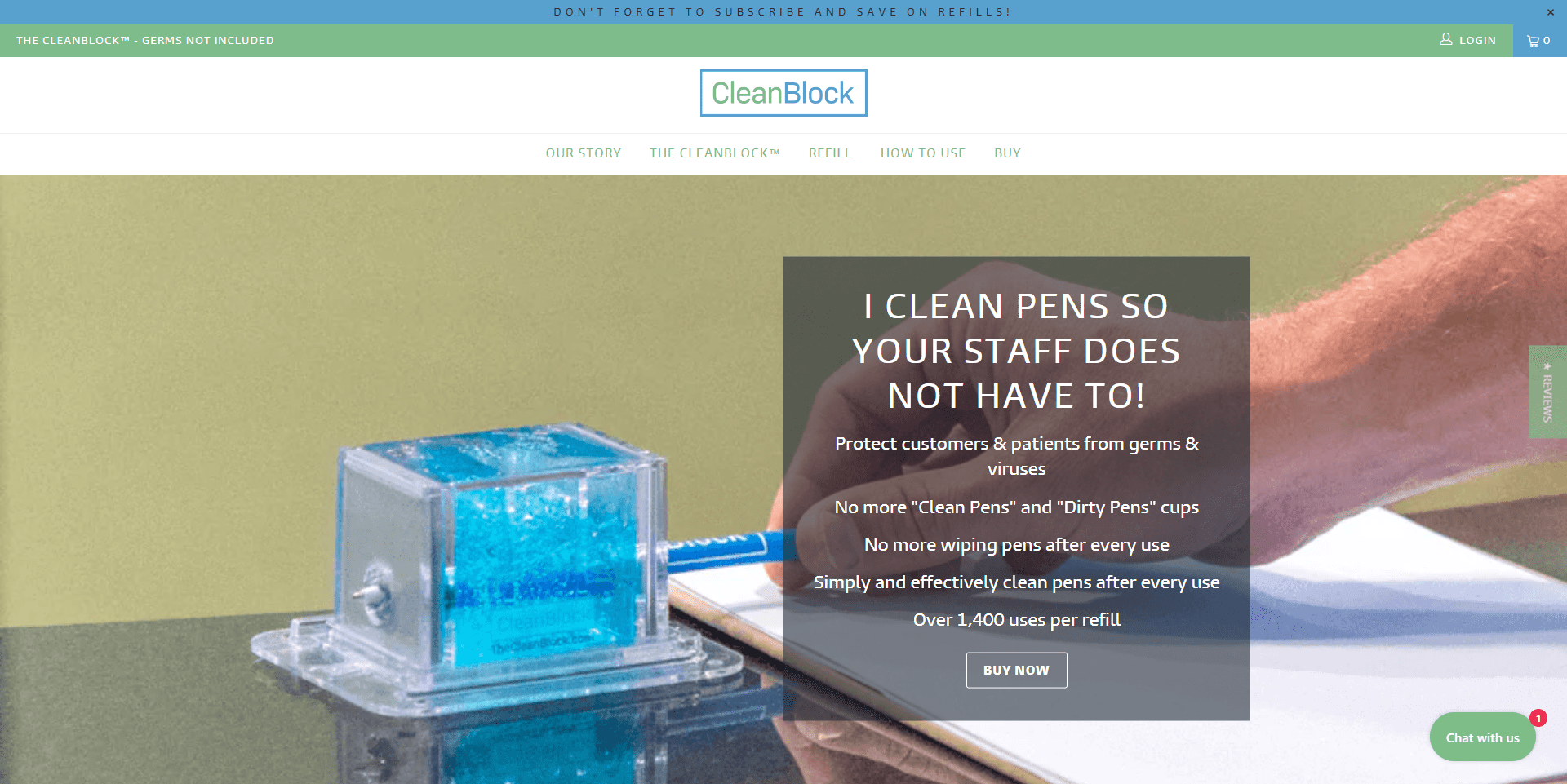 The Clean Block - Classic Soft Web Technology